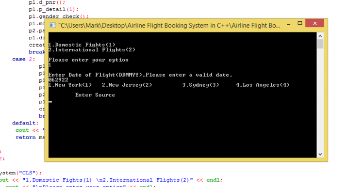 Airline Flight Booking System In C Free Source Code Sourcecodester